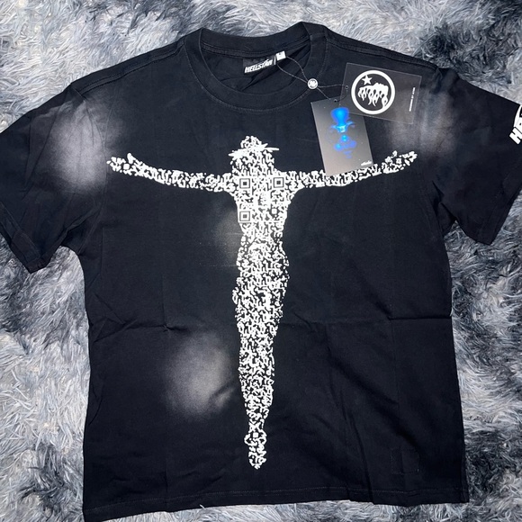 Hellstar | Shirts | Hellstar Qr Christ Tshirt | Poshmark